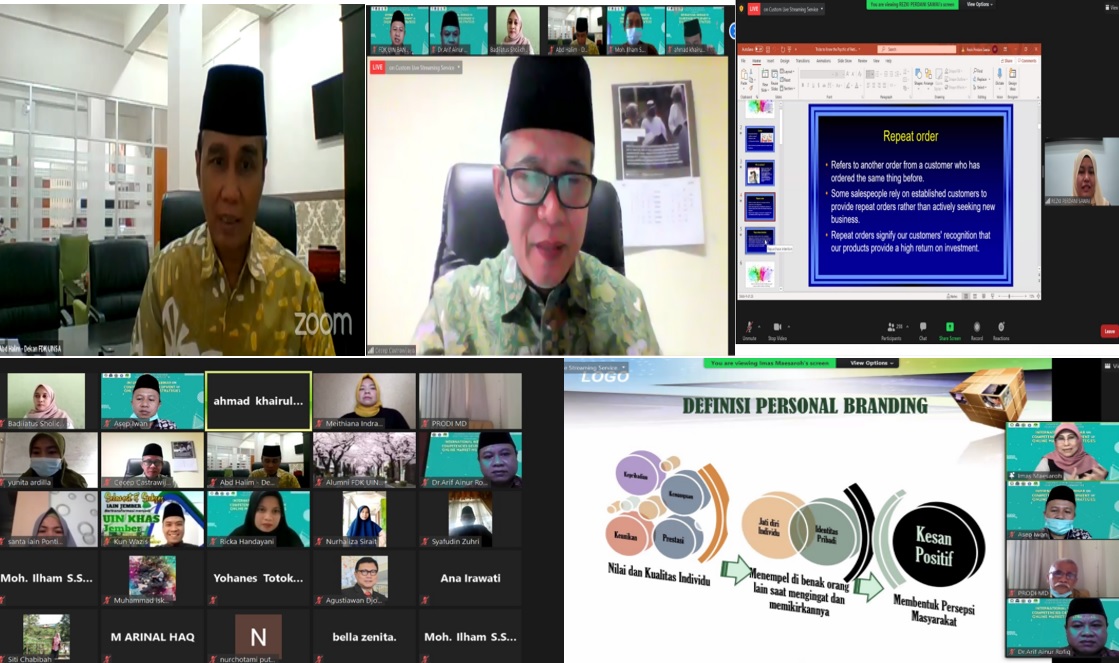 Prodi MD UIN SA, Gelar International Webinar on Competencies ...