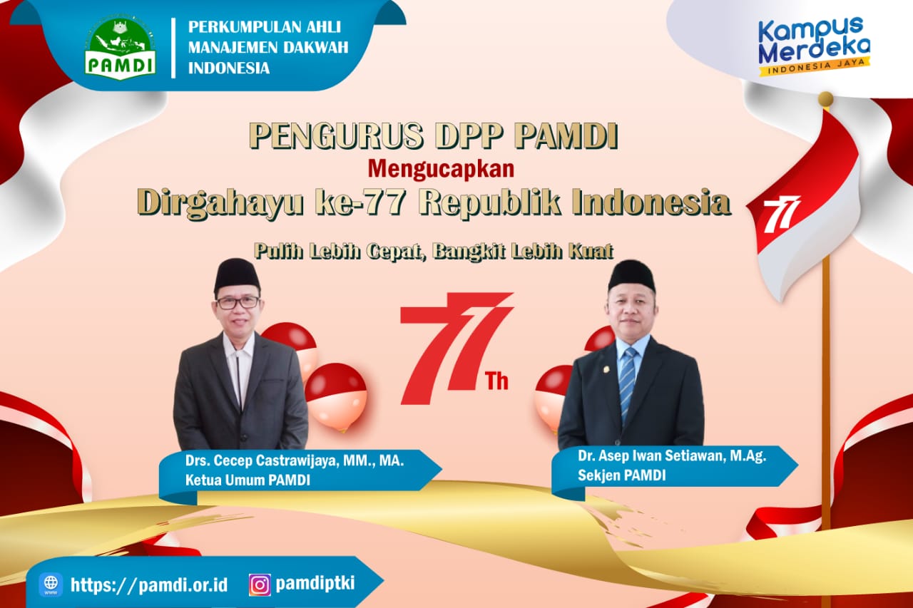 Dirgahayu Republik Indonesia Ke-77 – PAMDI