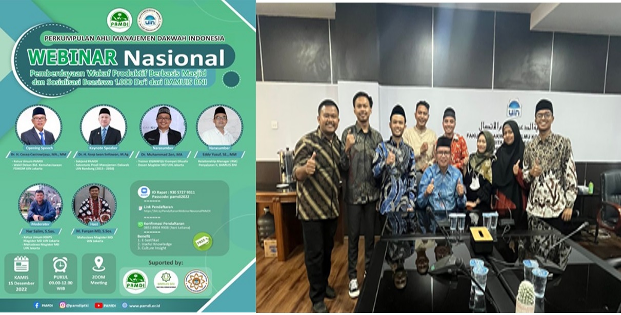 PAMDI Gelar Webinar Nasional Pemberdayaan Wakaf Produktif Berbasis ...